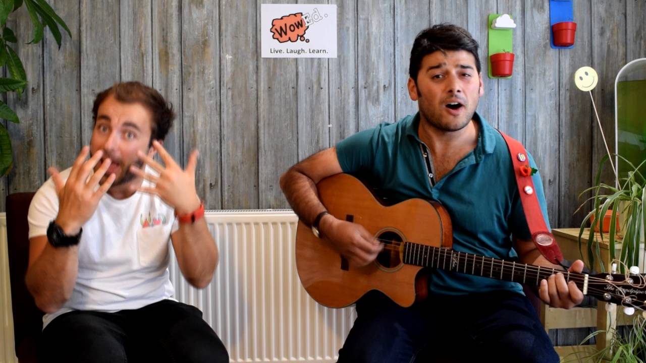 Robin and Kyle - Monday song - days of the week song - WowEd - YouTube