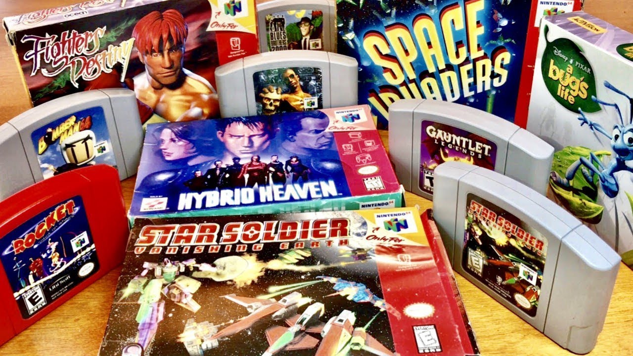 COMPLETE N64 COLLECTION #13! Rare Hidden Gems & Exclusive SHMUP ...