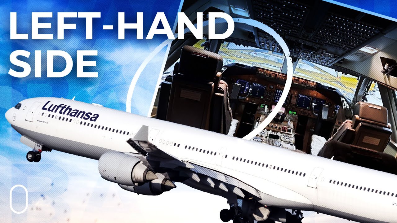 Why Do Airline Captains Sit On The Left-Hand Side? - YouTube