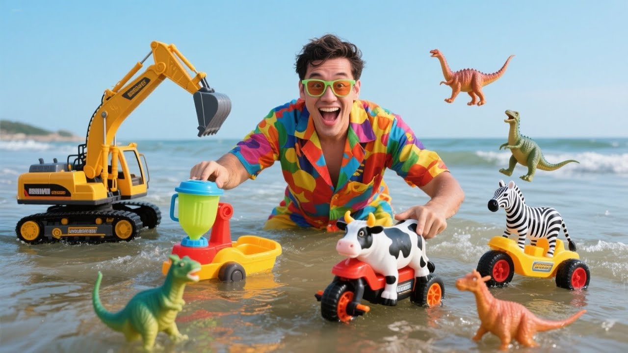 Histoire de Jouets : Que cache l’eau ? Découverte de jouets pour ...