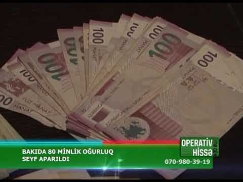 ICINDE 80 000 MANAT PUL OLAN SEYF OGURLANDI