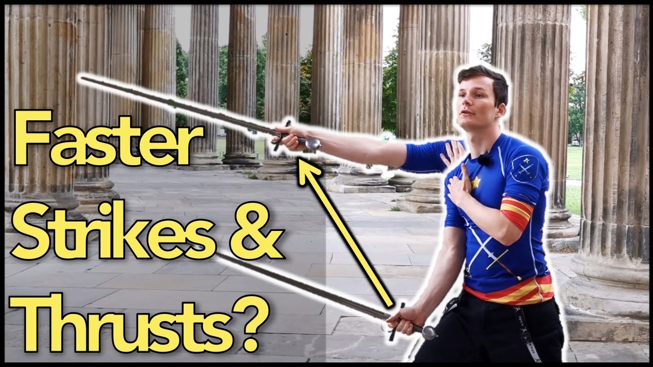 FASTER Strikes & Thrusts from Below! Sword Fighting Basics - YouTube