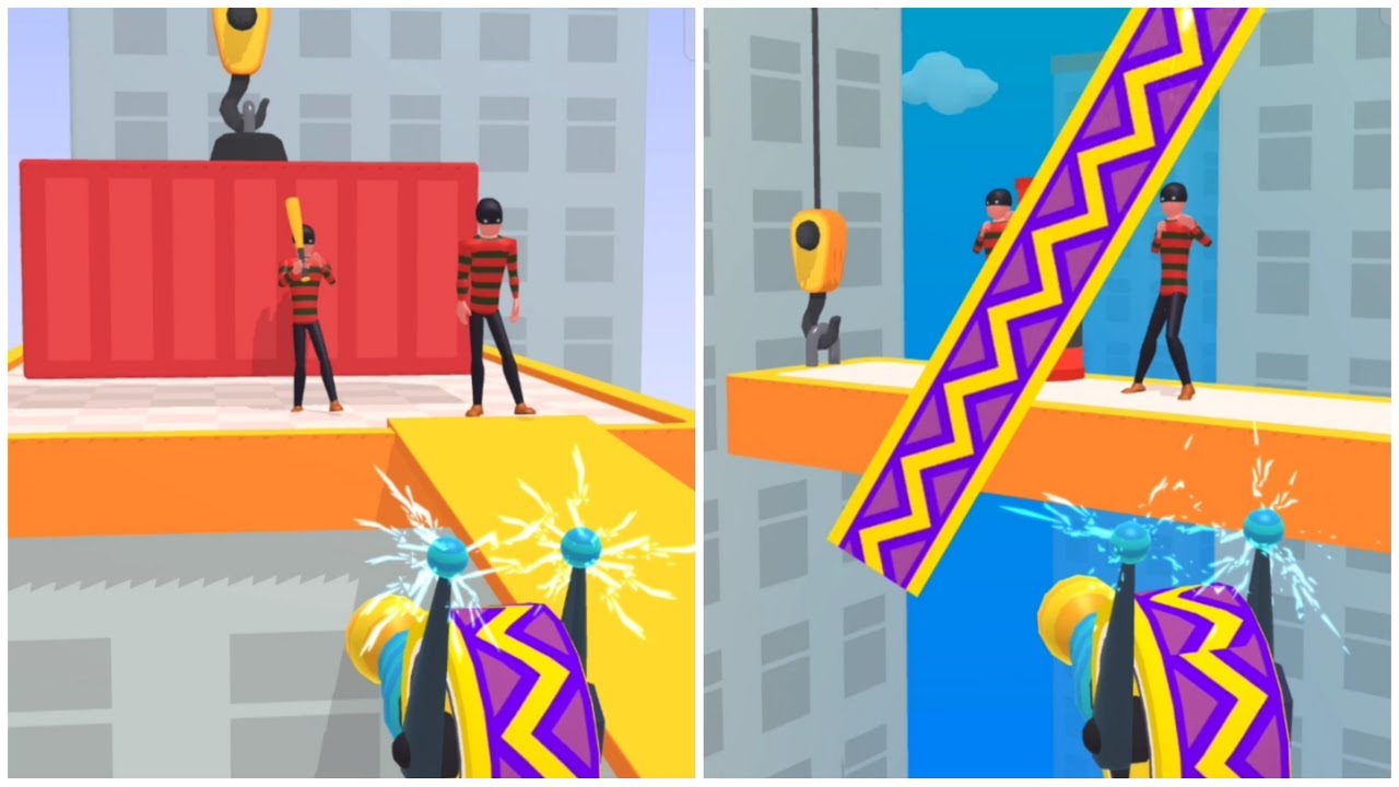 Tape Thrower New Update Gameplay Android, Ios (Level 108-110) - YouTube