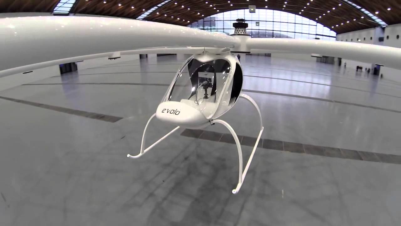 Volocopter VC200 First Flight - YouTube