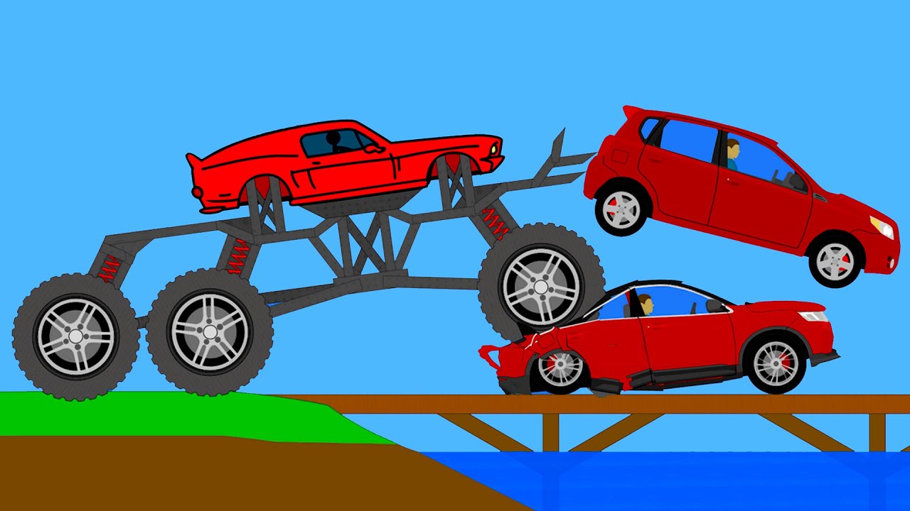 Ultimate Car Destruction - Cars vs Monster Truck - YouTube