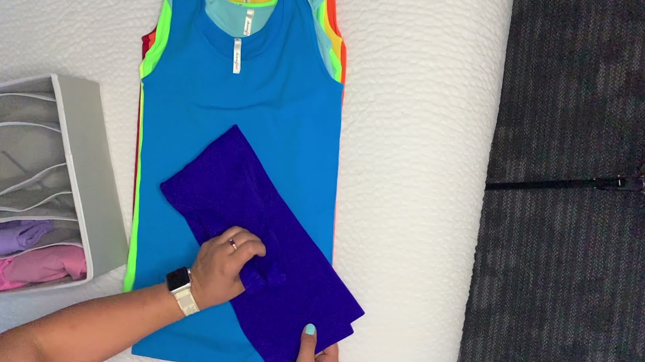 How To Fold Tank Tops - YouTube