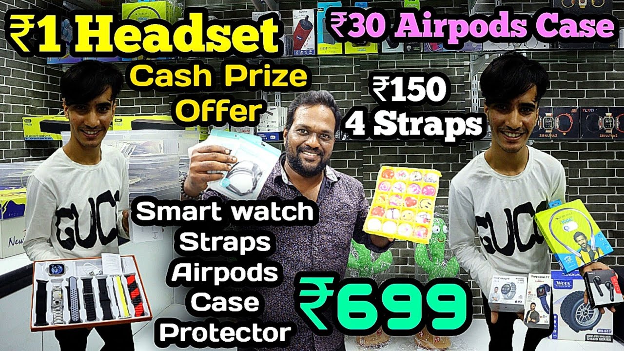 😳Mobile King Maja Offers!!! ₹1 Headset | ₹30 Airpods Case | Best Combo ...