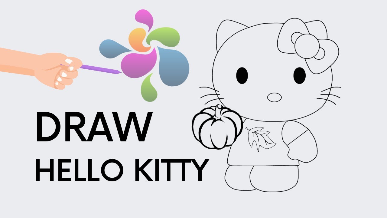 How to Draw Hello Kitty #hellokitty #howtodraw - YouTube