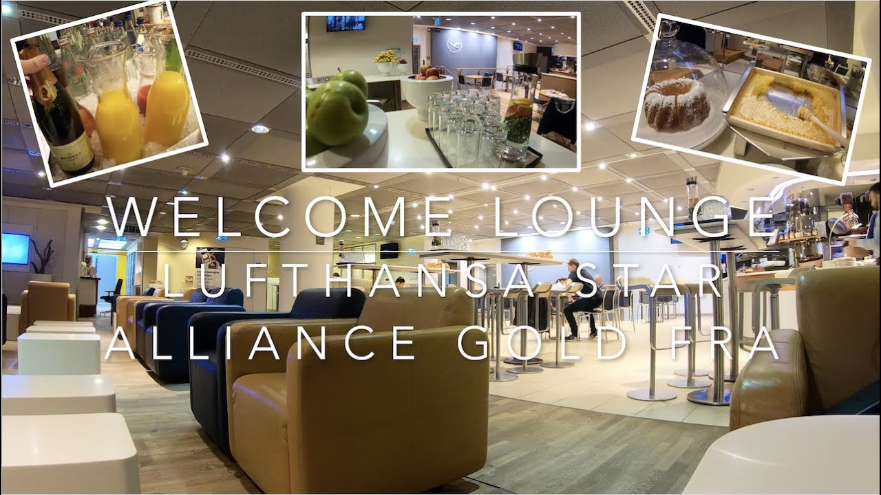 Lufthansa Welcome Lounge at Frankfurt Airport Germany - YouTube