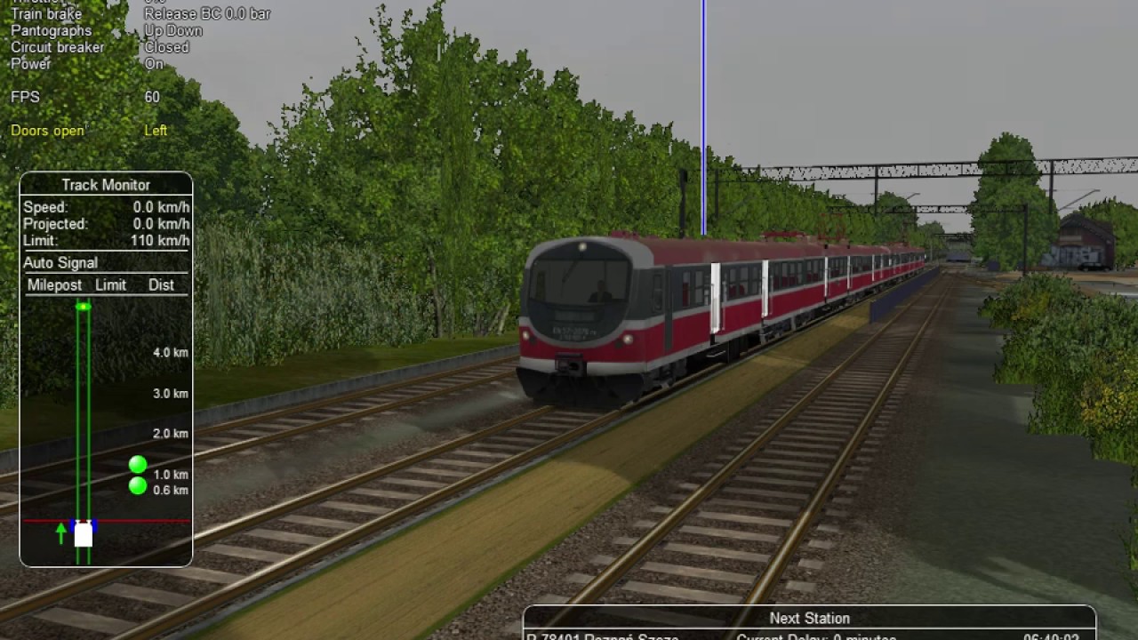 Open Rails 2020 L351 Timetable Poznan - YouTube