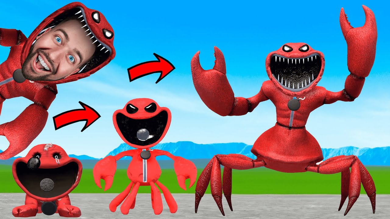 NOUVEAU SMILING CRITTERS OUBLIÉ : CRABE POPPY PLAYTIME CHAPITRE 3 ...