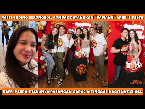 RAFFI GADING NGAKAK PUAS NGERJAIN ARIEL DESTA, DIAM2 DATANGIAN \