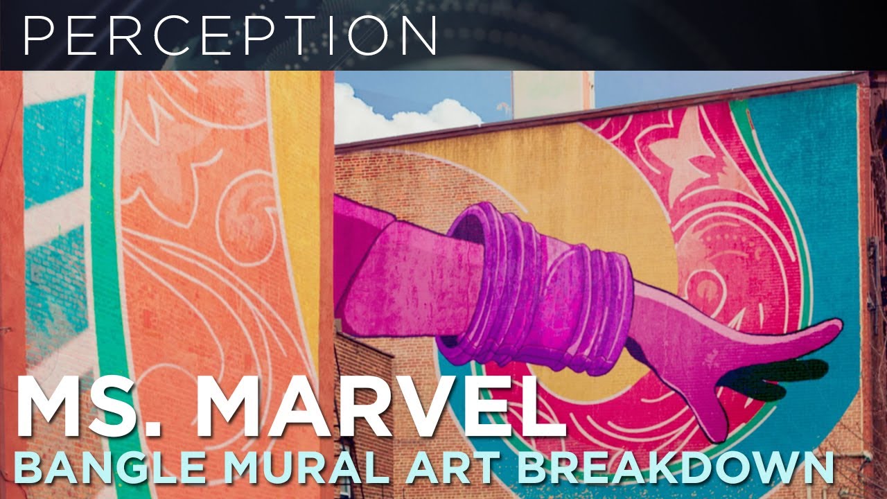 Marvel Studios' Ms. Marvel: End Title Sequence Bangle Mural Art ...