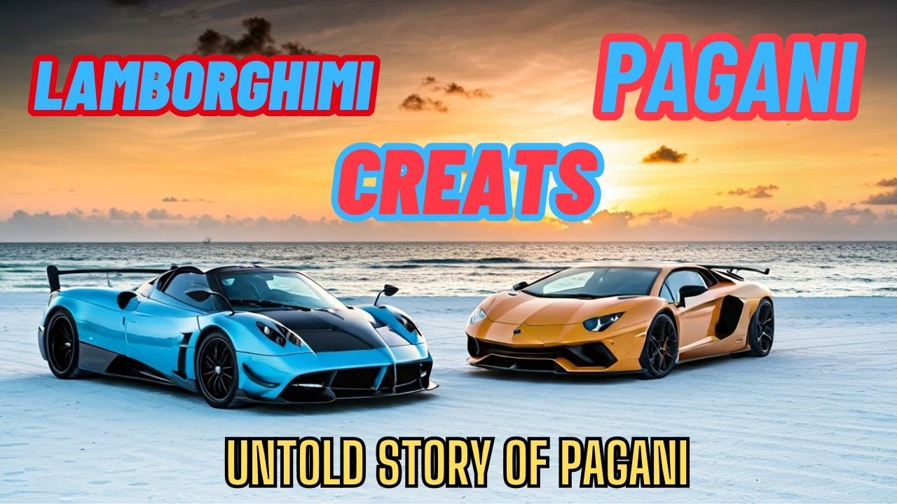 The Untold Story Behind The Pagani's Success | Horacio Pagani's Journey ...