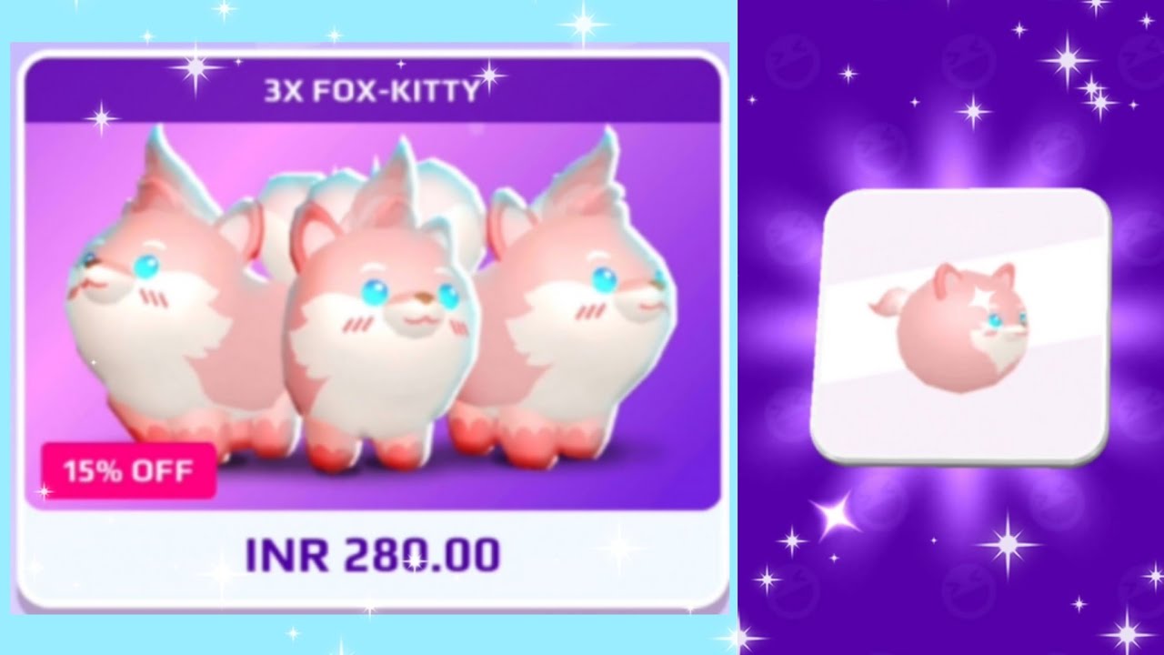 FOX-KITTY😱🥳#pkxd - YouTube