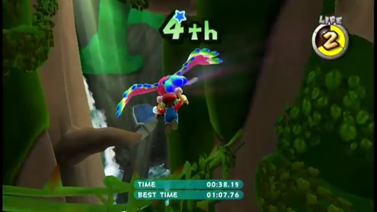 Super Mario Galaxy 2 - 32 - Jungle Fluzzard Race - Wii Let's Play - YouTube