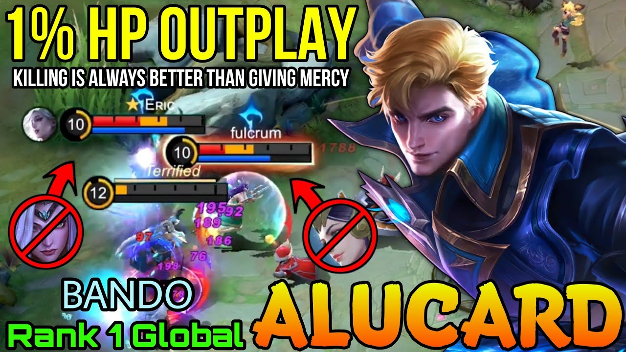 Killing is Always Better Than Giving Mercy! - Top 1 Global Alucard by ...