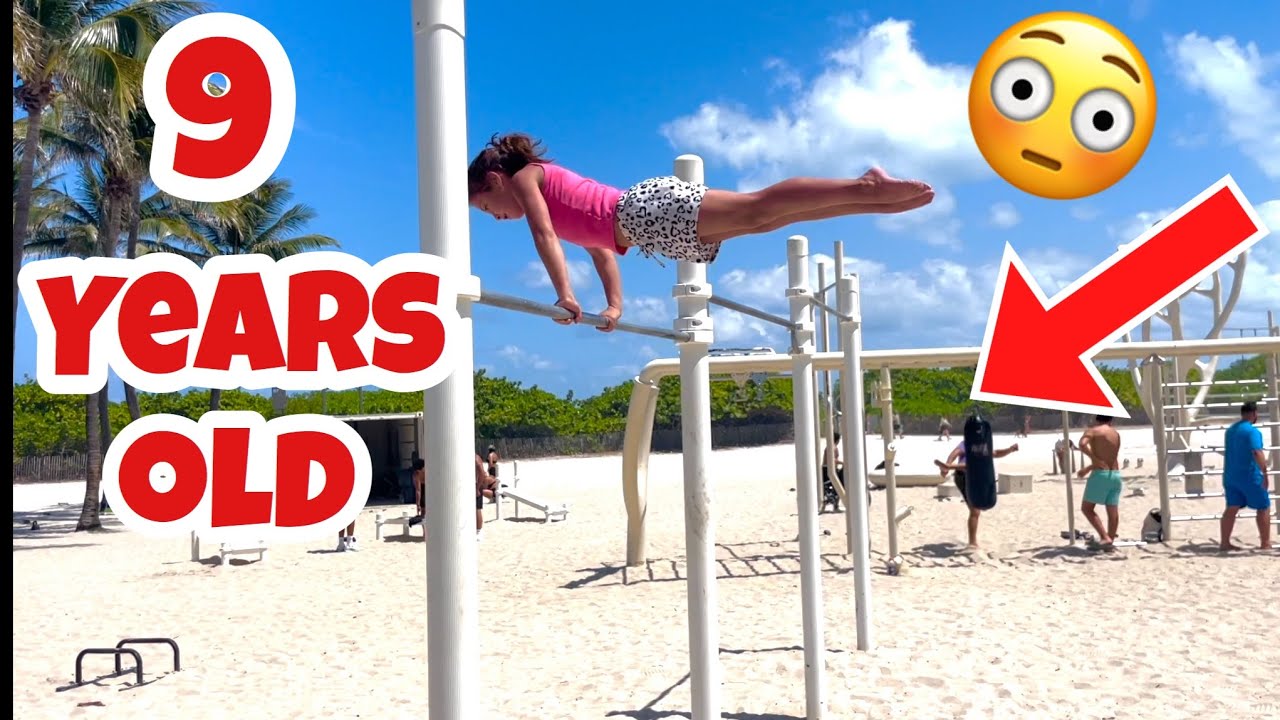 World's Strongest 9 Year Old Gymnast Did This... - YouTube