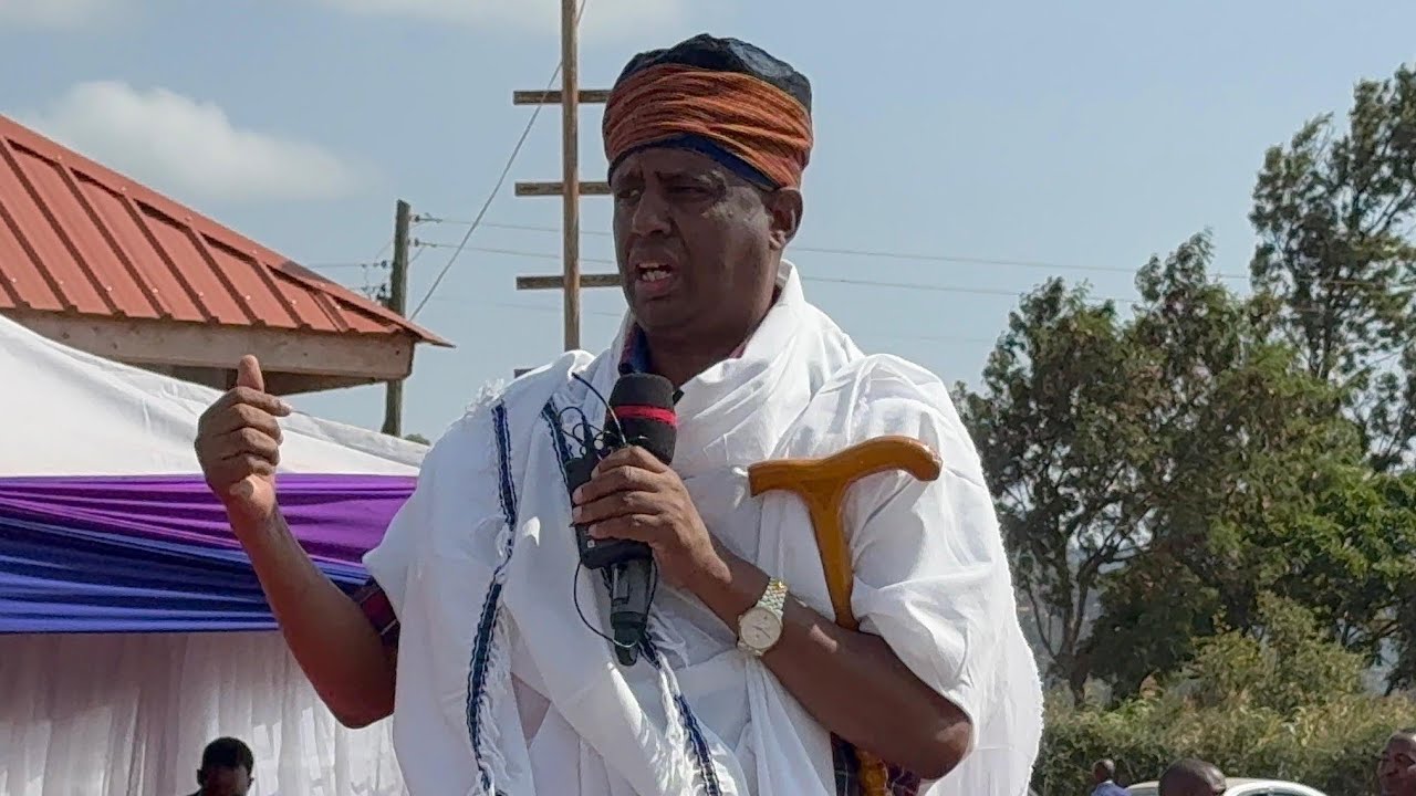 "Usitishwe na Watu wa Half Term" – Marsabit Governor Mohamud Ali speech ...