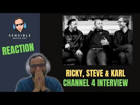 Ricky, Steve & Karl - Channel 4 Interview REACTION - YouTube