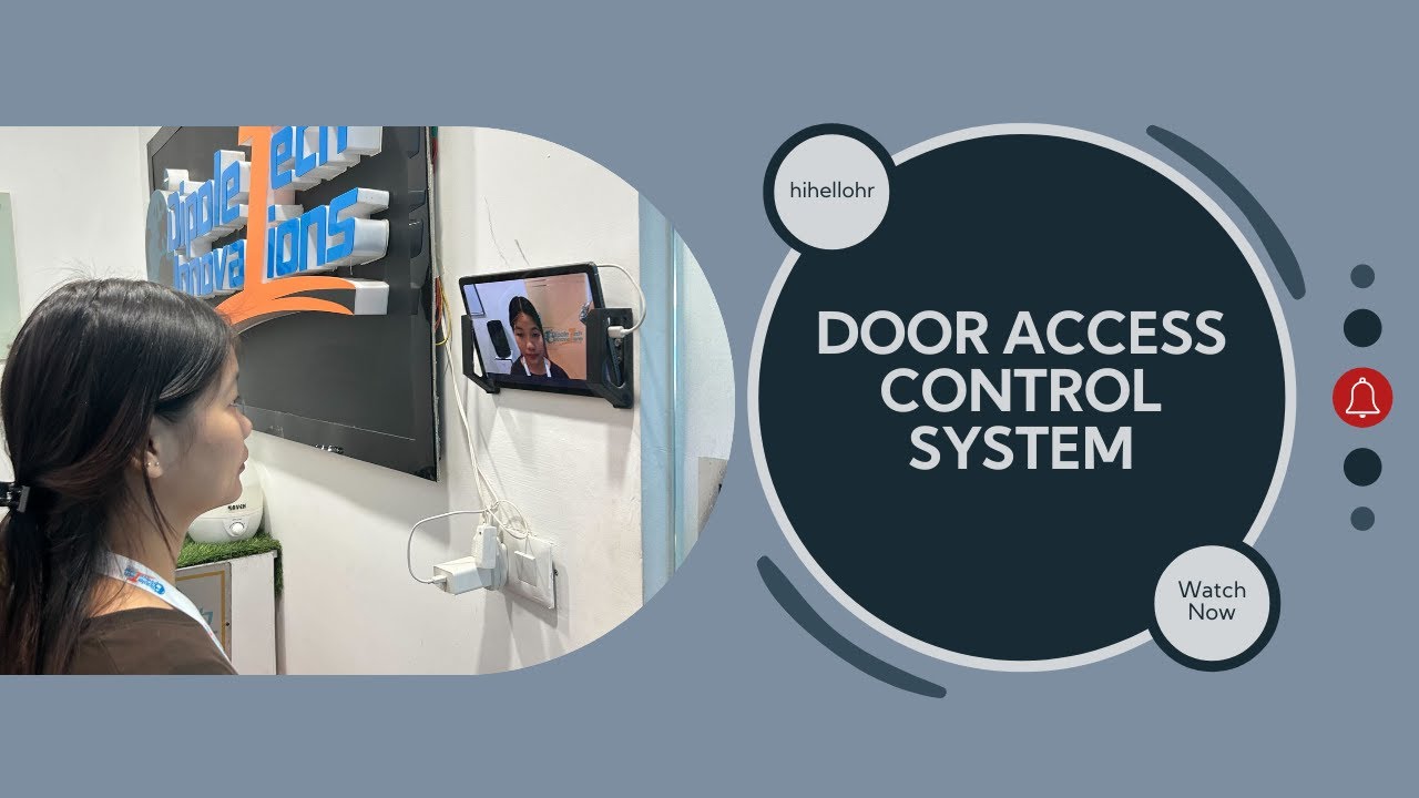 Door Access Control | Door Access Camera Recognition | Face Recognition ...
