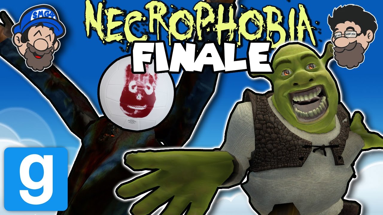 Zombie Party || Gmod Horror Map: NECROPHOBIA || FINALE || HOBO BROS ...