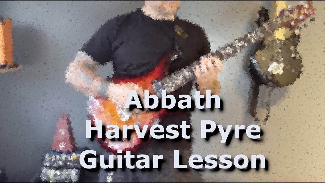 ABBATH - Harvest Pyre Guitar Lesson - YouTube