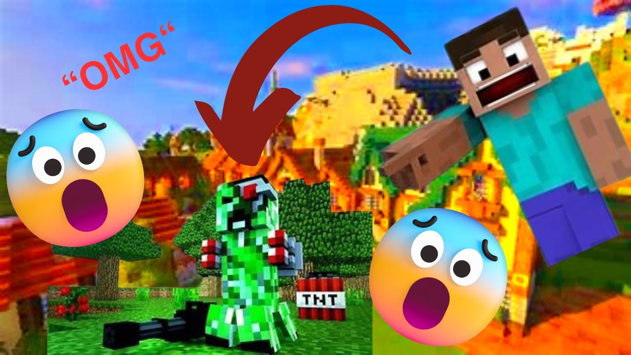 OMG MY 5TH VIDEO MUST WATCH CREEPER EXPLODES WATCH TILL THE END 😱😱😱😱😱😱😱 ...