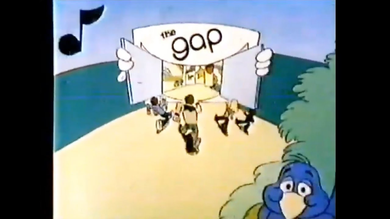 70s Style: The Gap Animated Commercial (1975) - YouTube