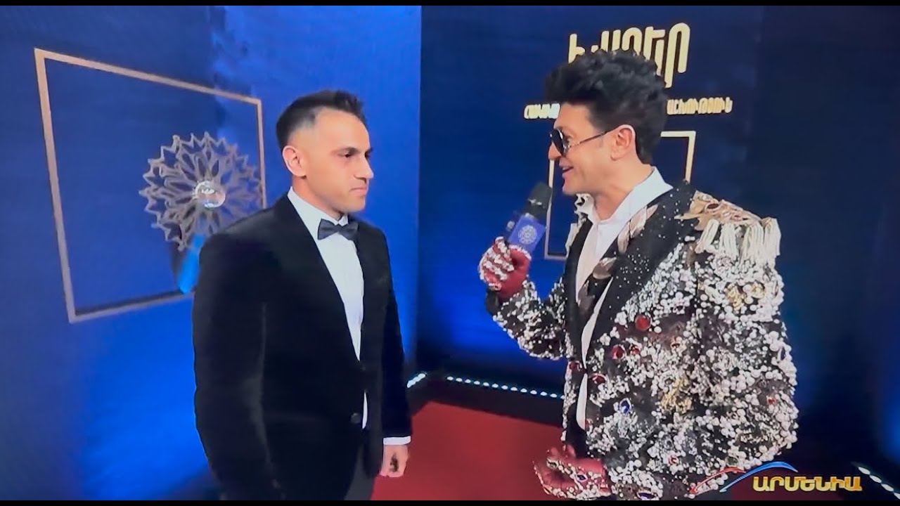 Vahagn Stepanyan's Speech | Khazer Music Awards - YouTube