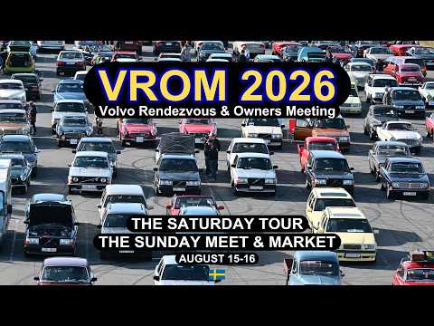 VROM 2026 - VOLVO RENDEZVOUS & OWNERS MEETING (4K) #cars #classiccars #volvo