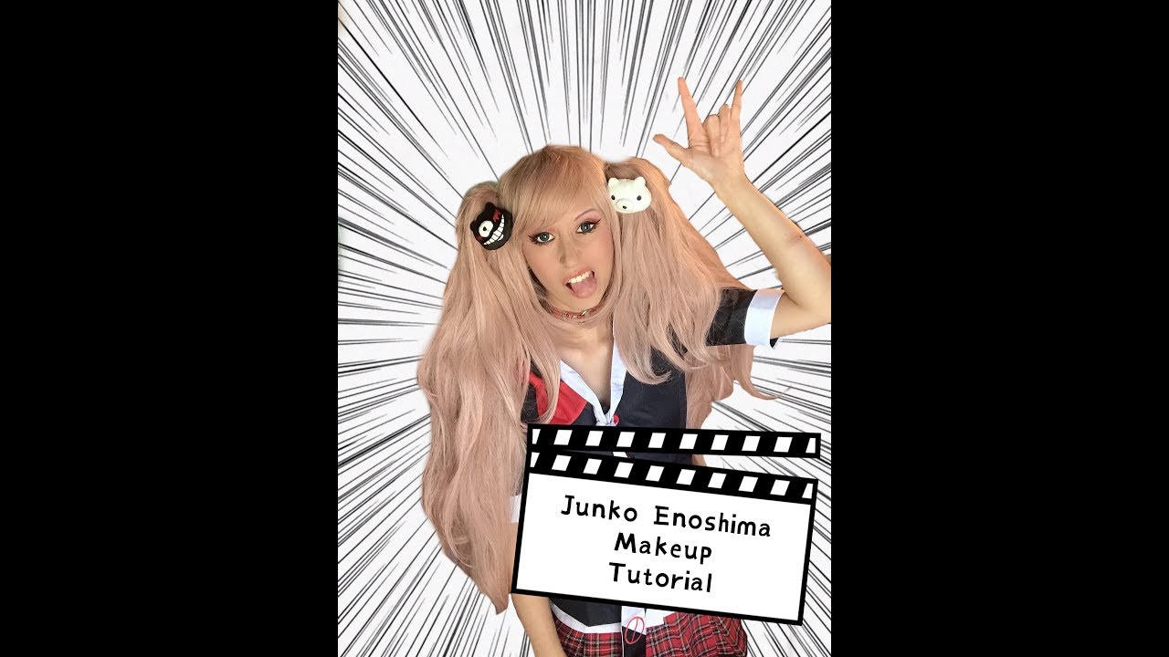 Junko Enoshima Makeup Tutorial - YouTube