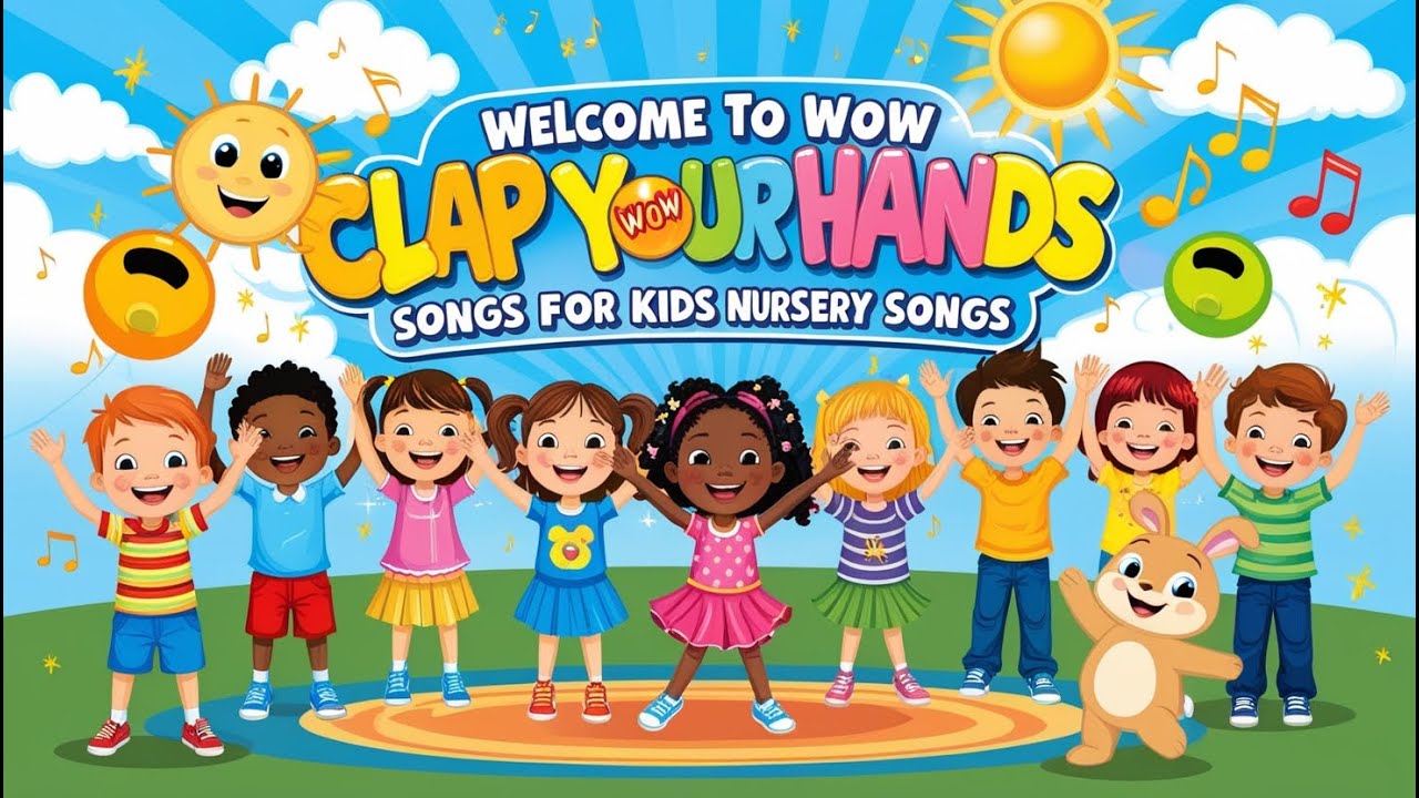 Welcome To Wow Kids || Clap Your Hand Songs For Kids || Nursery Songs # ...