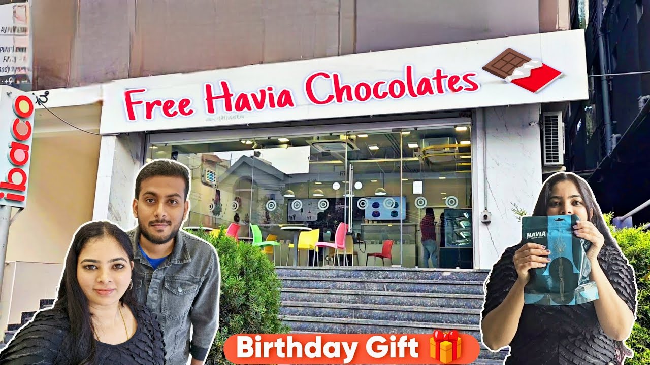 FREE Havia chocolate🤩 || Birthday gift || Surprise 🍫🍫 - YouTube