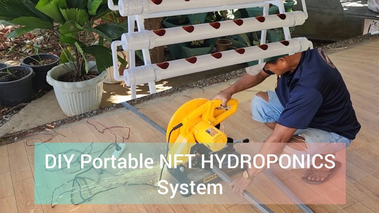 Transform Your Garden with a DIY Portable NFT Hydroponics System - YouTube