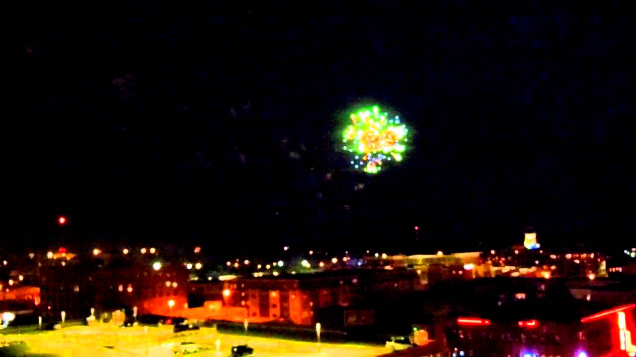 Baseball Fireworks - YouTube