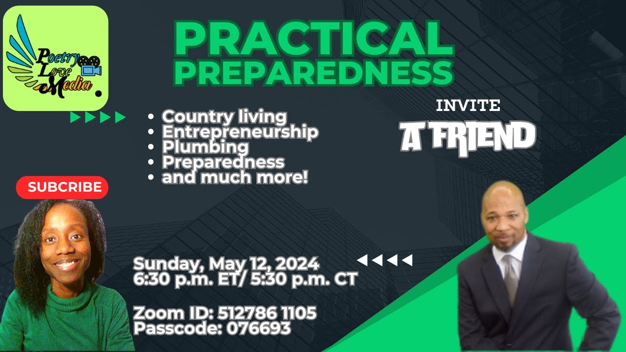 Practical Preparedness | Live Presentation With Kevin Fuller | Live Q & A Promo - YouTube