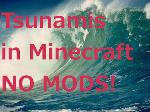 [2 COMMAND BLOCK] Tsunamis in Minecraft 1.8 - YouTube