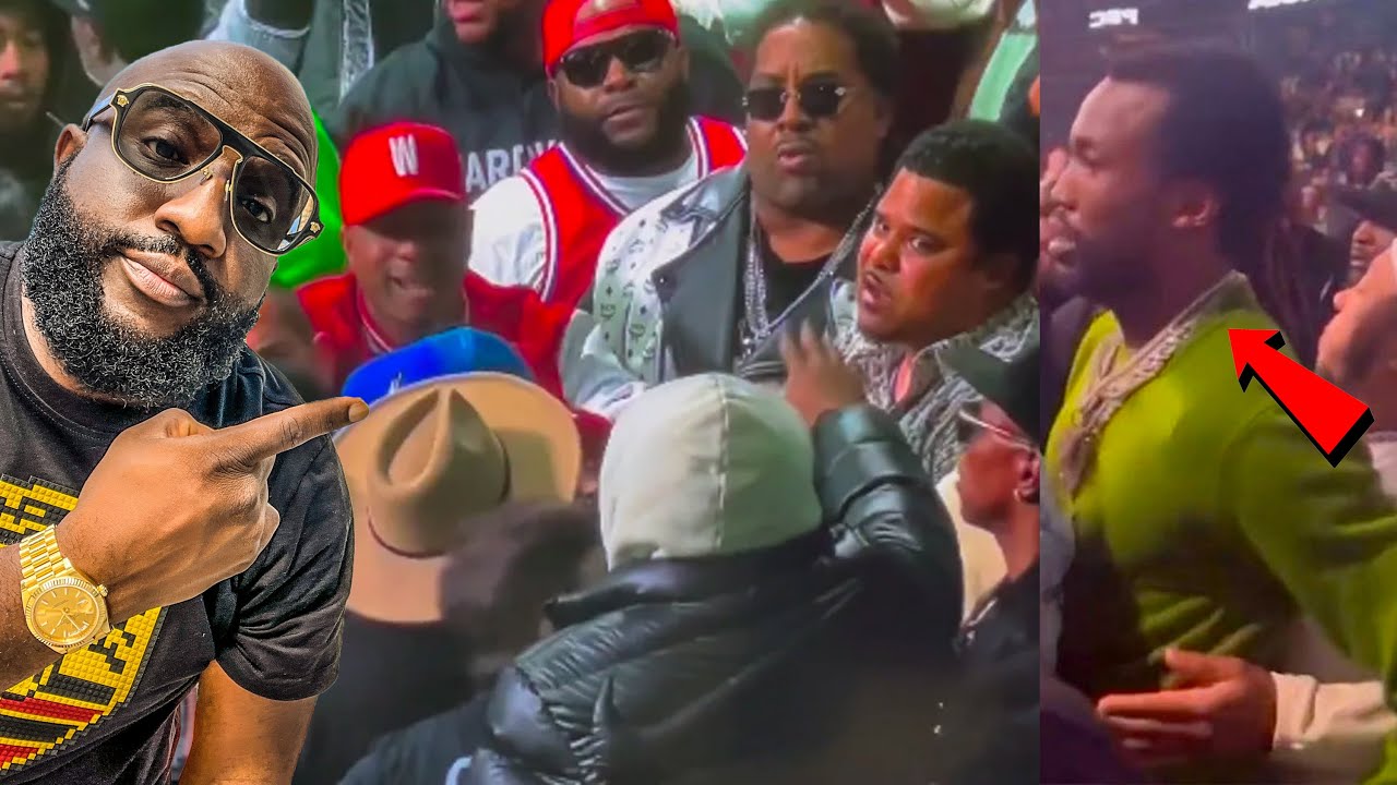 Meek Mill & Wallo Altercation At Gervonta Tank Davis vs VS Hector Luis ...