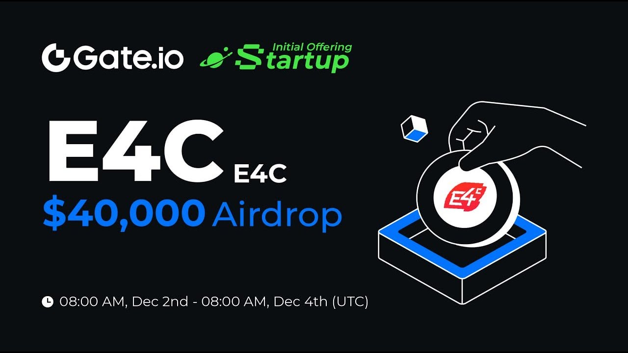 Gate.io Startup Initial Free Offering: E4C (E4C) - YouTube