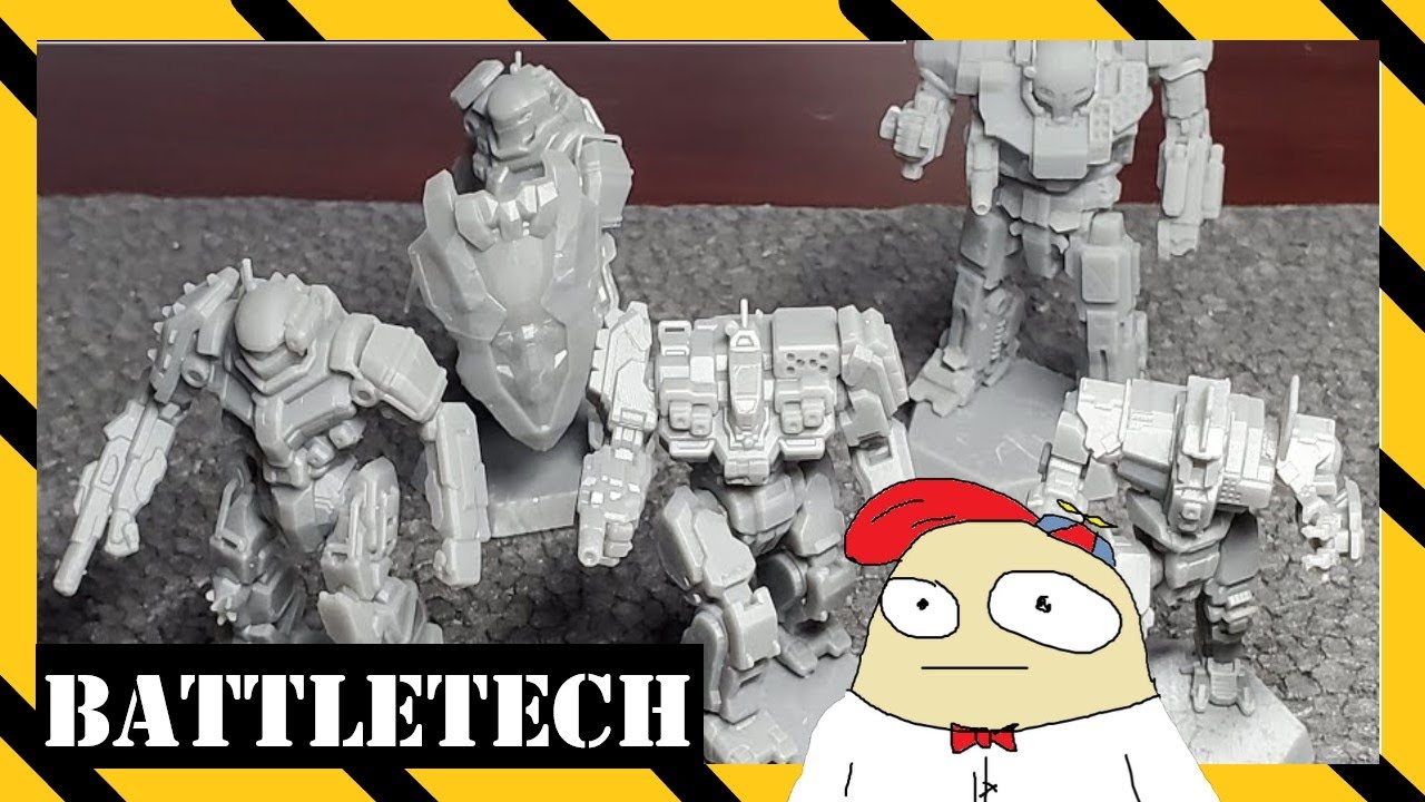 Etsy stuff - Battletech 3D Prints - YouTube