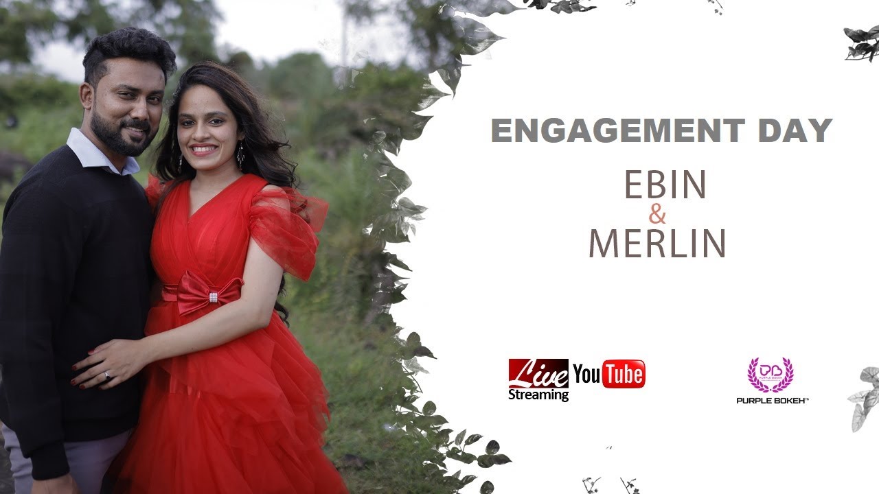 EBIN + MERLIN💜| ENGAGEMENT | LIVE STREAMING | PURPLE BOKEH💜 - YouTube