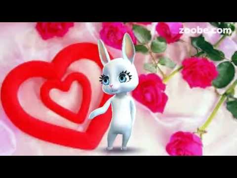 Zoobe Зайка . Поздравление с Днём Рождения.