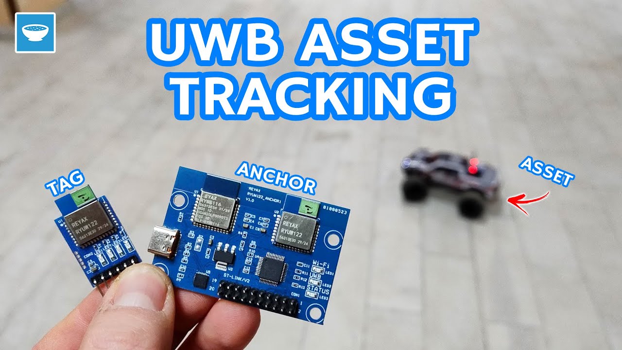 Factory Equipment Tracking Using RYUW122_DK UWB System - YouTube
