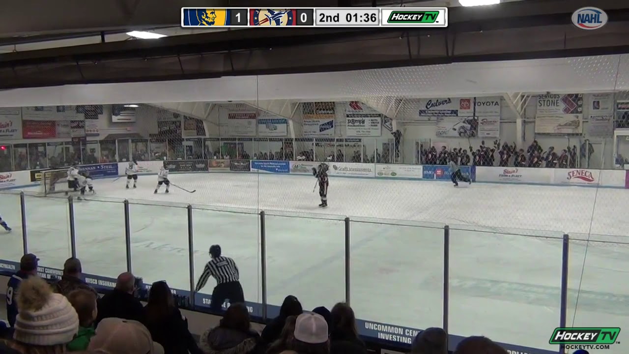 NAHL Springfield Jr. Blues vs Janesville Jets 2/15/2019 - YouTube
