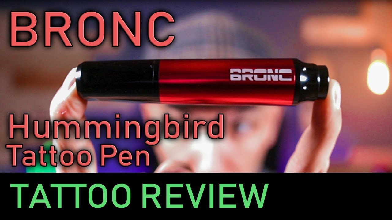 Hummingbird BRONC Pen Tattoo Machine Review ( recensione ita ) - YouTube