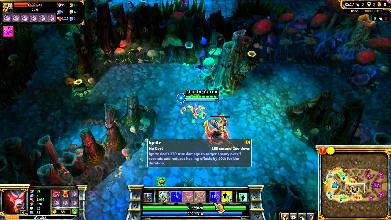 How To Jungle Warwick 3v3 Guide Ignite Route - YouTube
