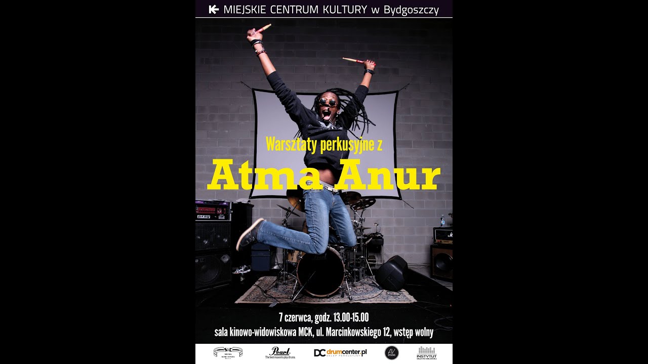 Atma Anur - Pearl Drum clinic moments pt. 1 - YouTube