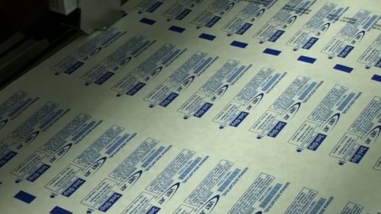 RYNAN 1200s Online Packaging Printing Application - YouTube