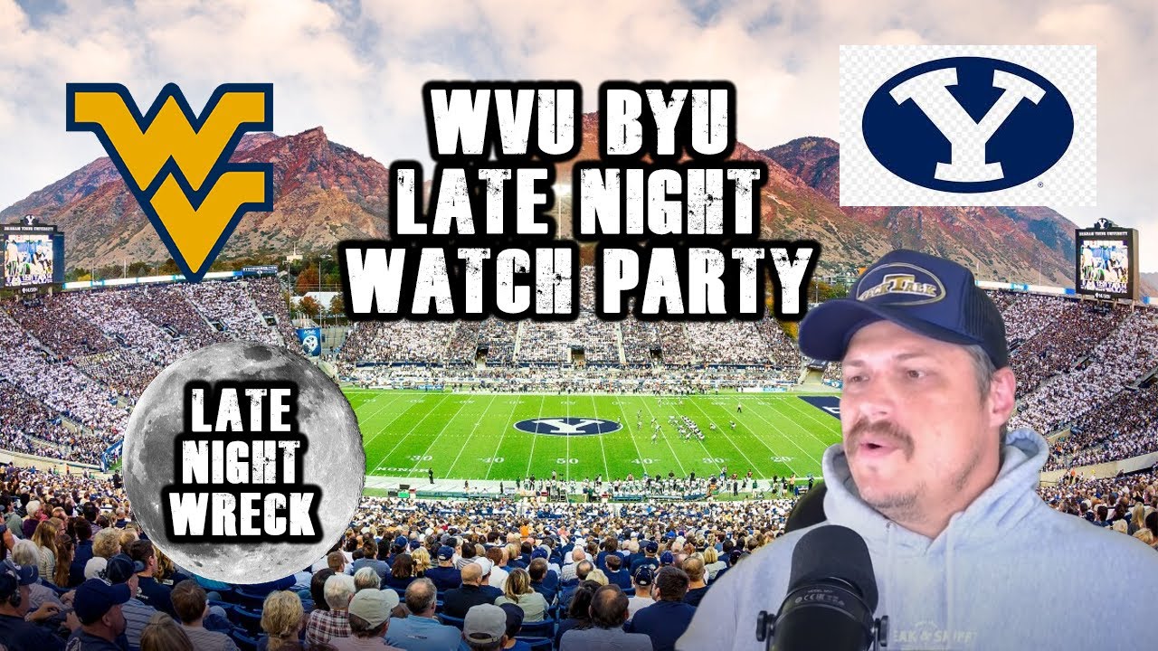 WVU @ BYU Watch Party - Late Night Watch Party with Wreck Talk - YouTube